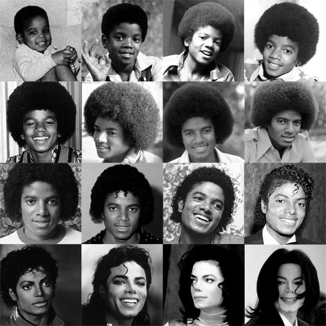Michael Jackson Through The Years